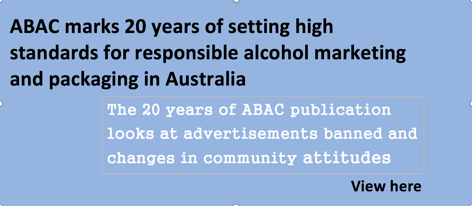 The Alcohol Beverages Advertising Code Scheme | Home